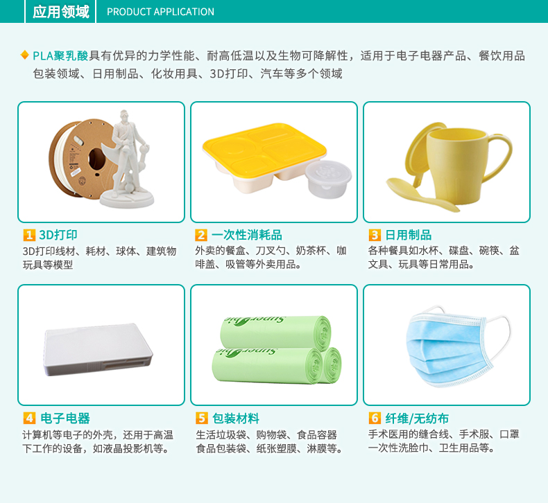 厂家直销-耐热级PLA生物降解注塑料-耐高温增强PLA聚乳酸